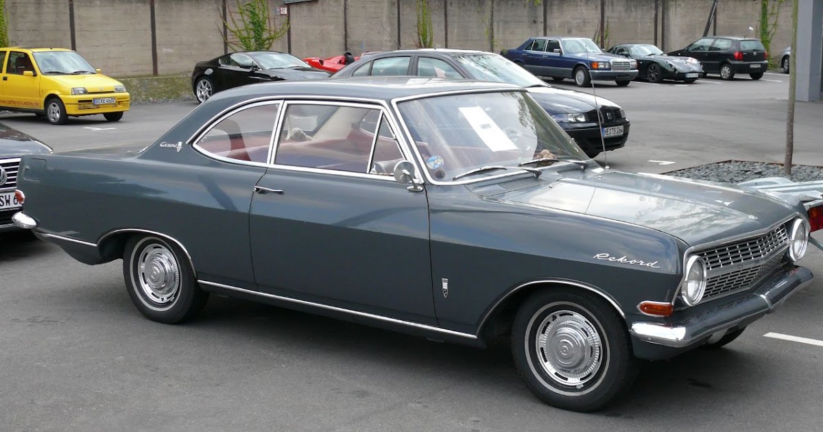 Opel Rekord A & B: Opel Rekord A Coupe