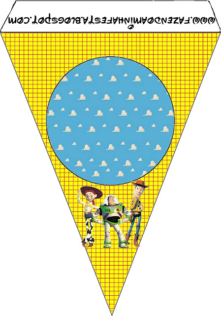 Toy Story Free Party Printables and Backgrounds. - Oh My Fiesta! in english