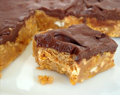 Cooking Recipes: No-Bake Chocolate, Peanut Butter, Corn Flake Bars