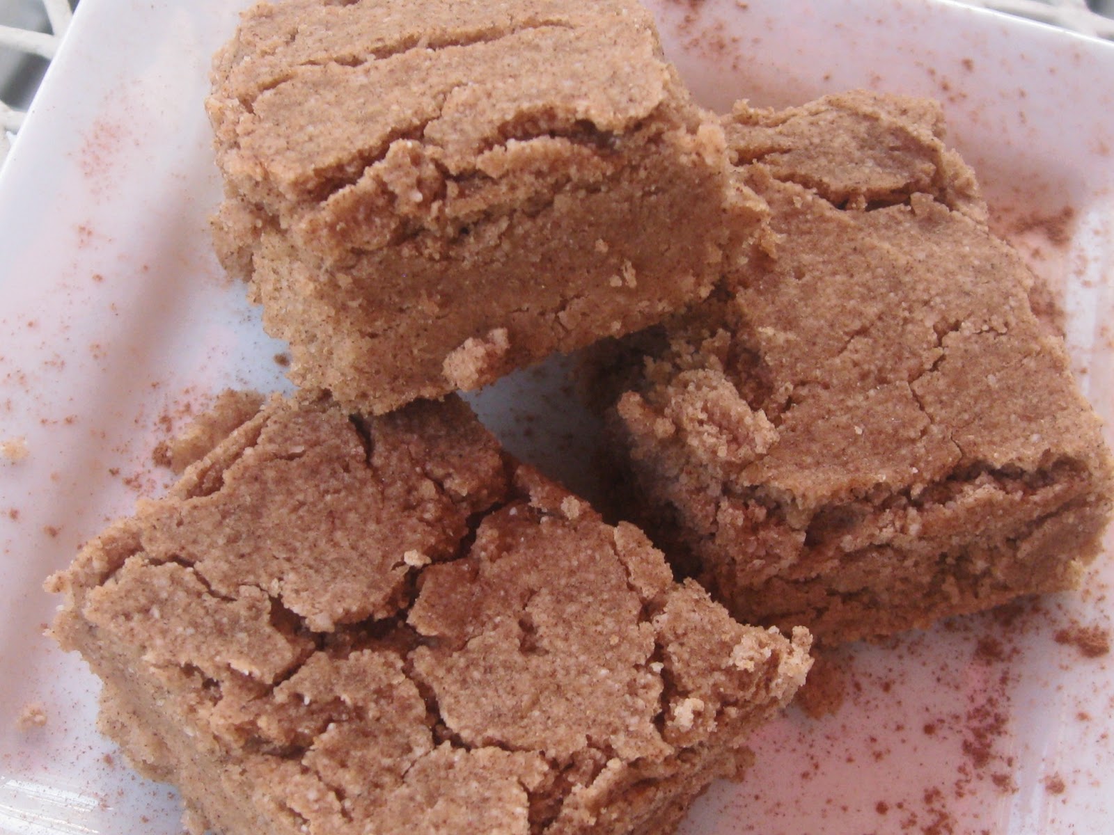 Vegan Kitchen Gone Wild: Snickerdoodle Blonde Bean Brownies