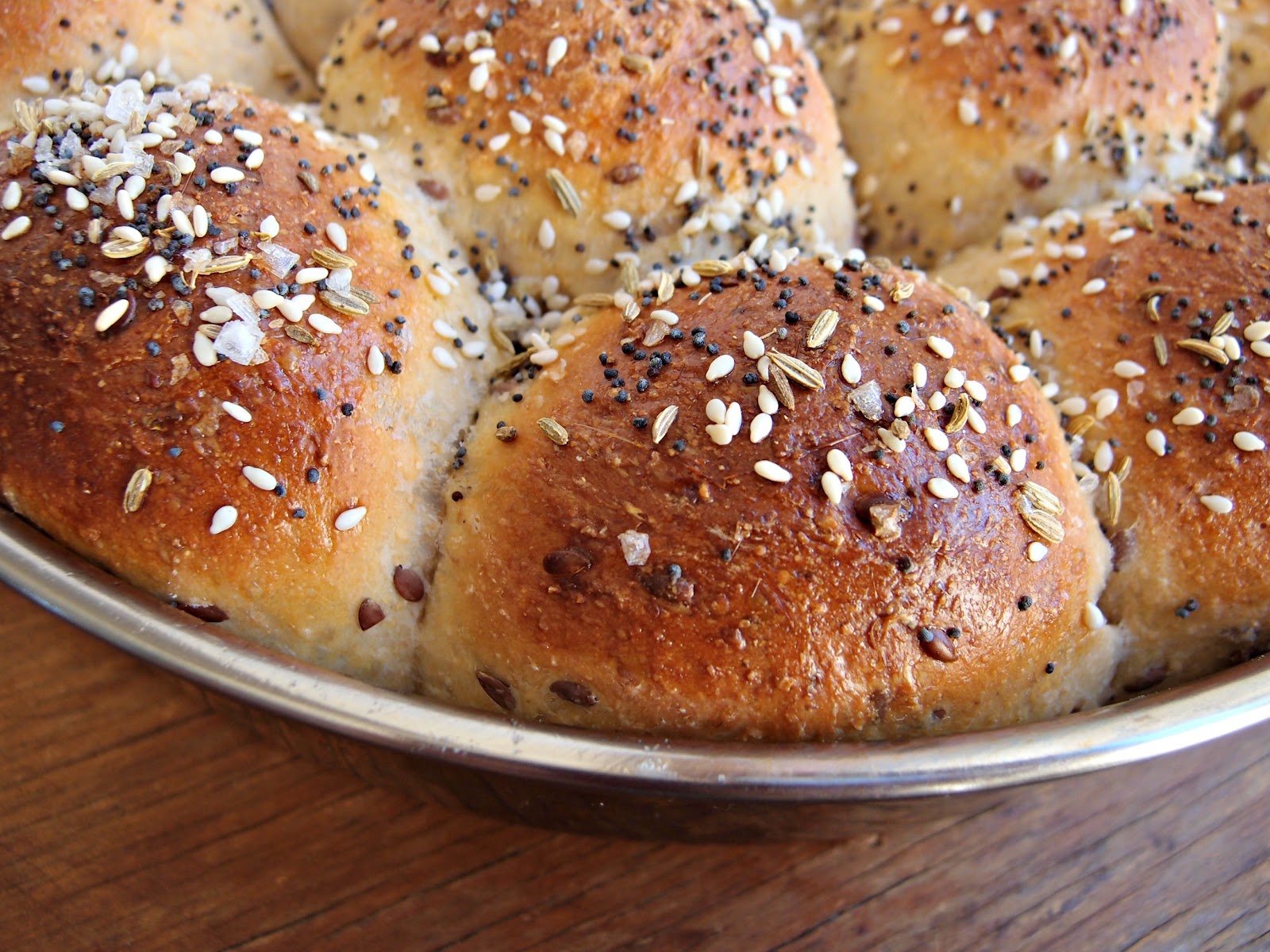Milk and Honey: Multigrain Rolls