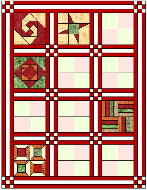 Kathy's Quilting Blog: Quilt Doodle Designs Sashing