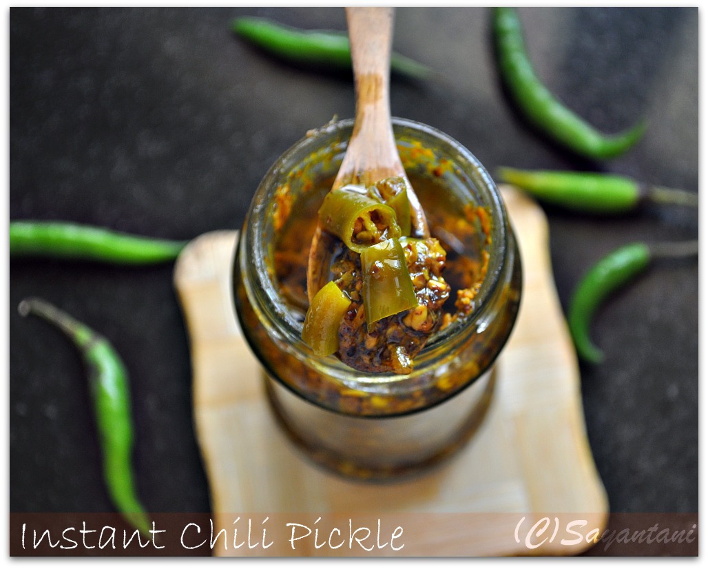 Instant Chili Pickle; well almost - A Homemaker's Diary