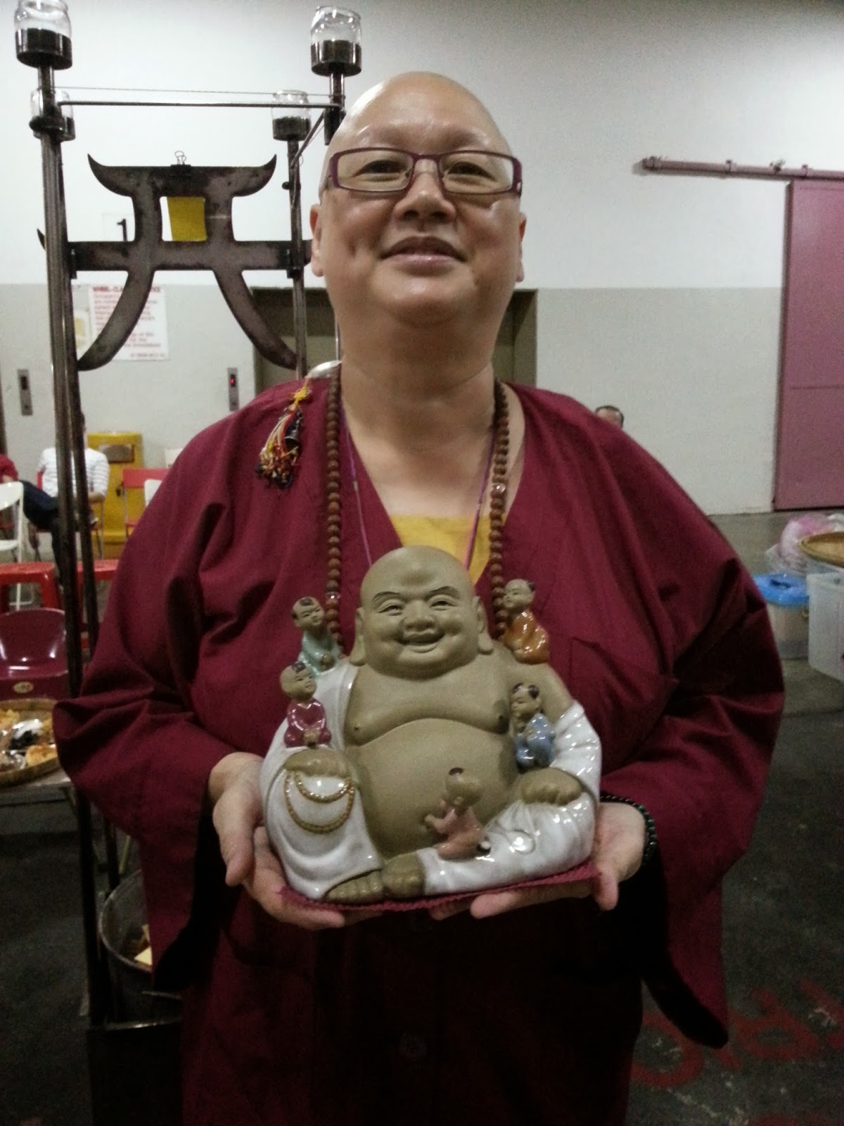 Lotuschef Lama 释莲廚, A Student of Living Buddha Lian-Sheng.: 改变命运 Alter ...