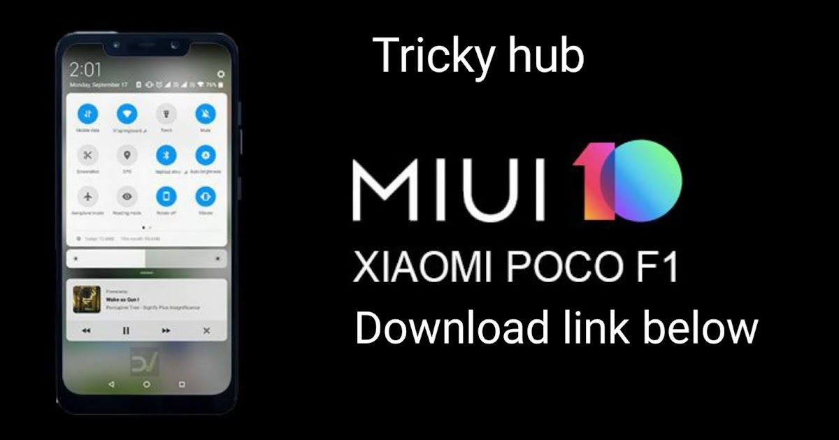 Miui 10 9.4.18 Global Beta Update for Poco Phone F1-TRICKY HUB - MIUI GLOBAL ROM