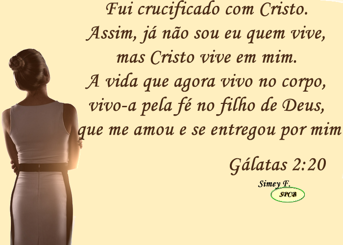 Mural da Fé Cristã: Gálatas 2:20