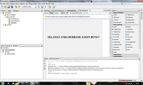 Selamat Datang Di Blog Diah Afrianti Rahayu Java Netbeans Pengenalan Java Swing Komponen