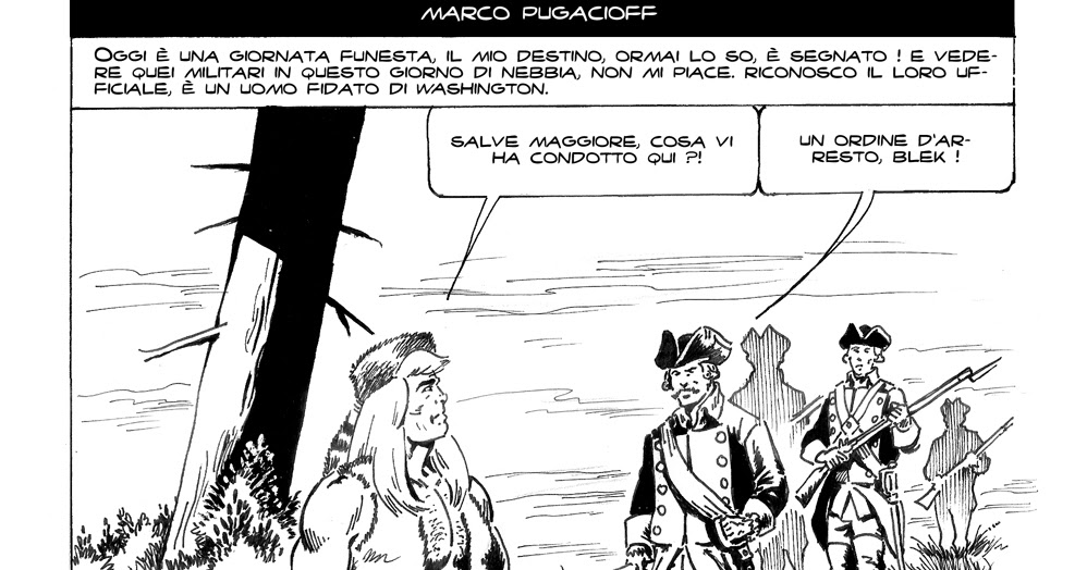 Marco Pugacioff : Ordine d’arresto per Blek Macigno: firmato George ...