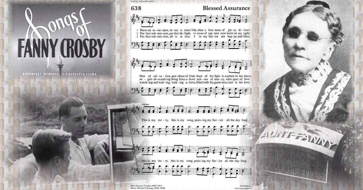 Pilgrim Scribblings: Fanny Crosby...Heavenly Vision