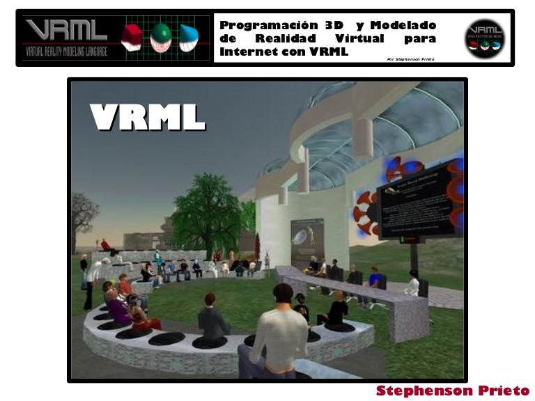 Lenguaje VRML: Contenido