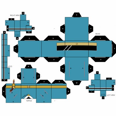 Papercraft Power Ranger Ninja - Paper Replica