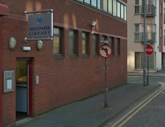 Chasing Genes: Belfast Newspaper Library