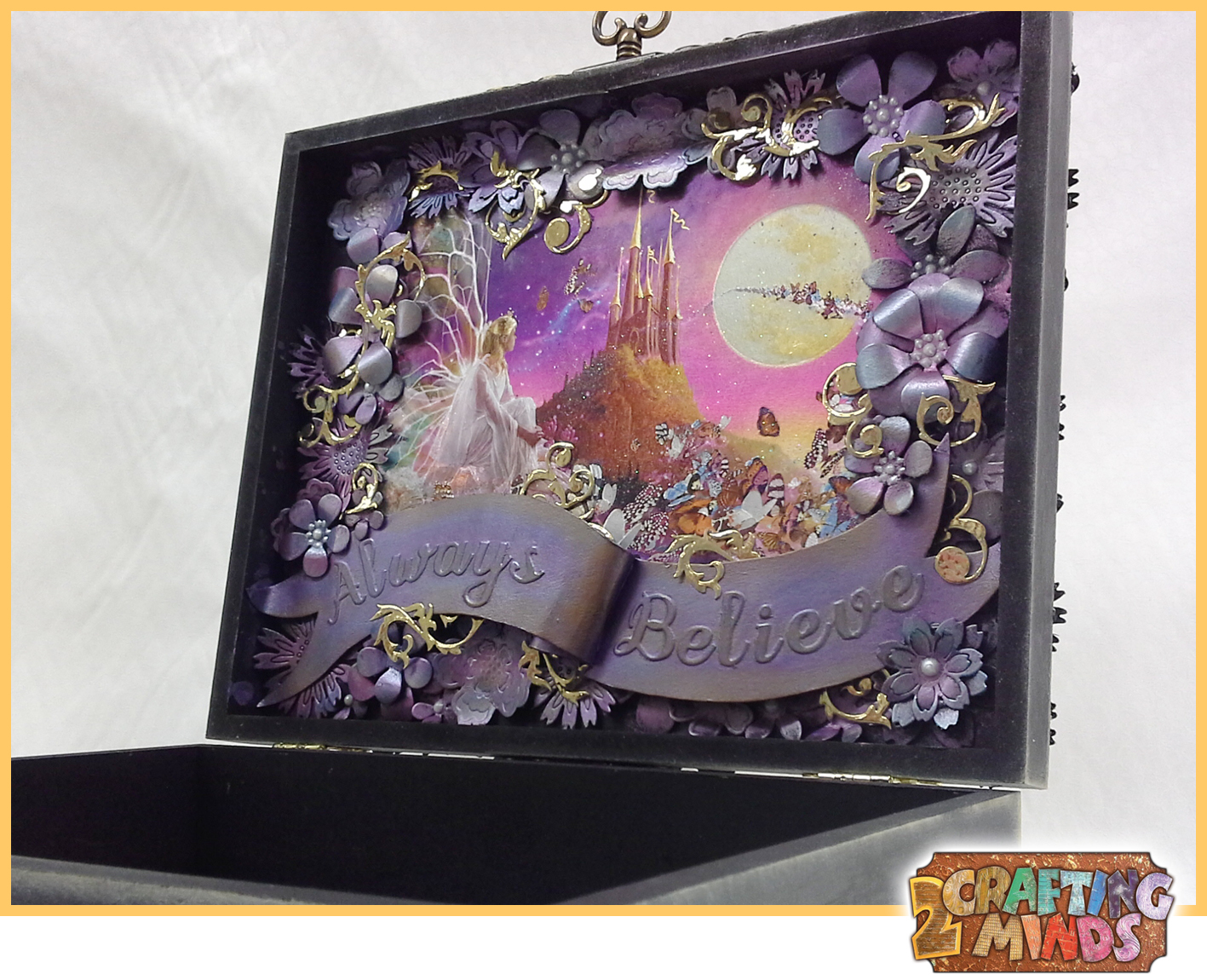 2 Crafting Minds: Fairy Memory Box