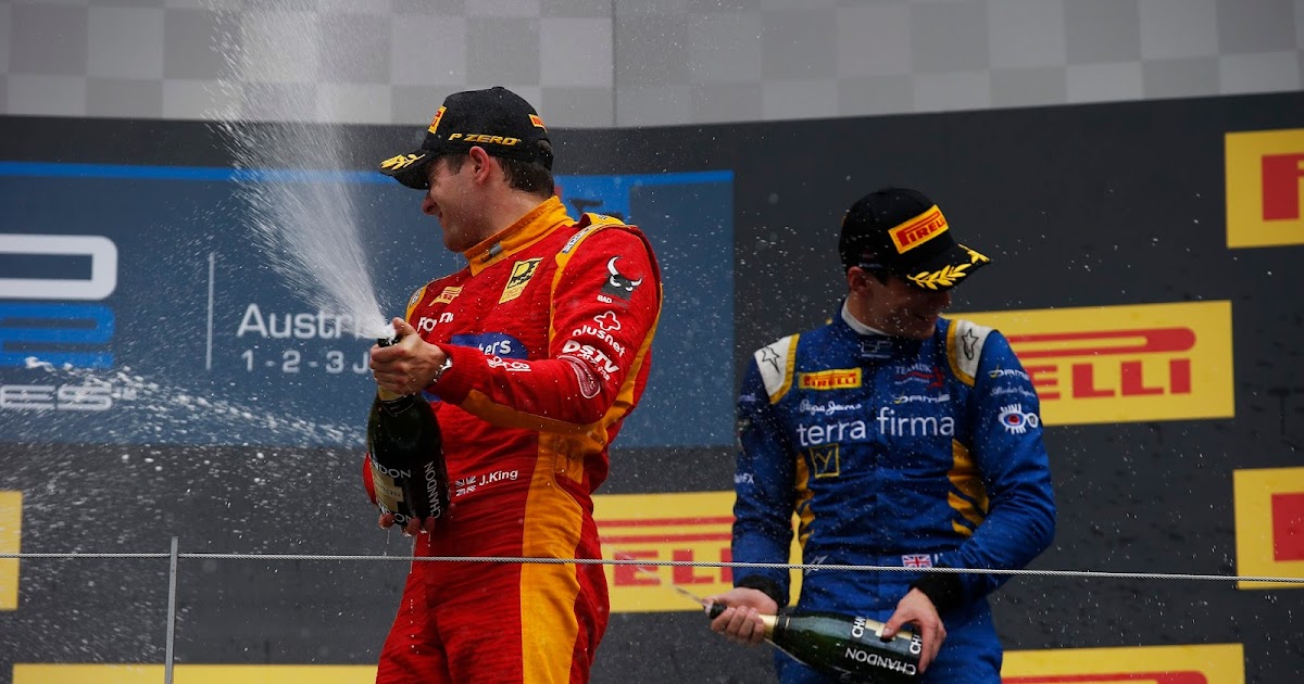[GP2] Jordan King vence una apasionante carrera en Spielberg