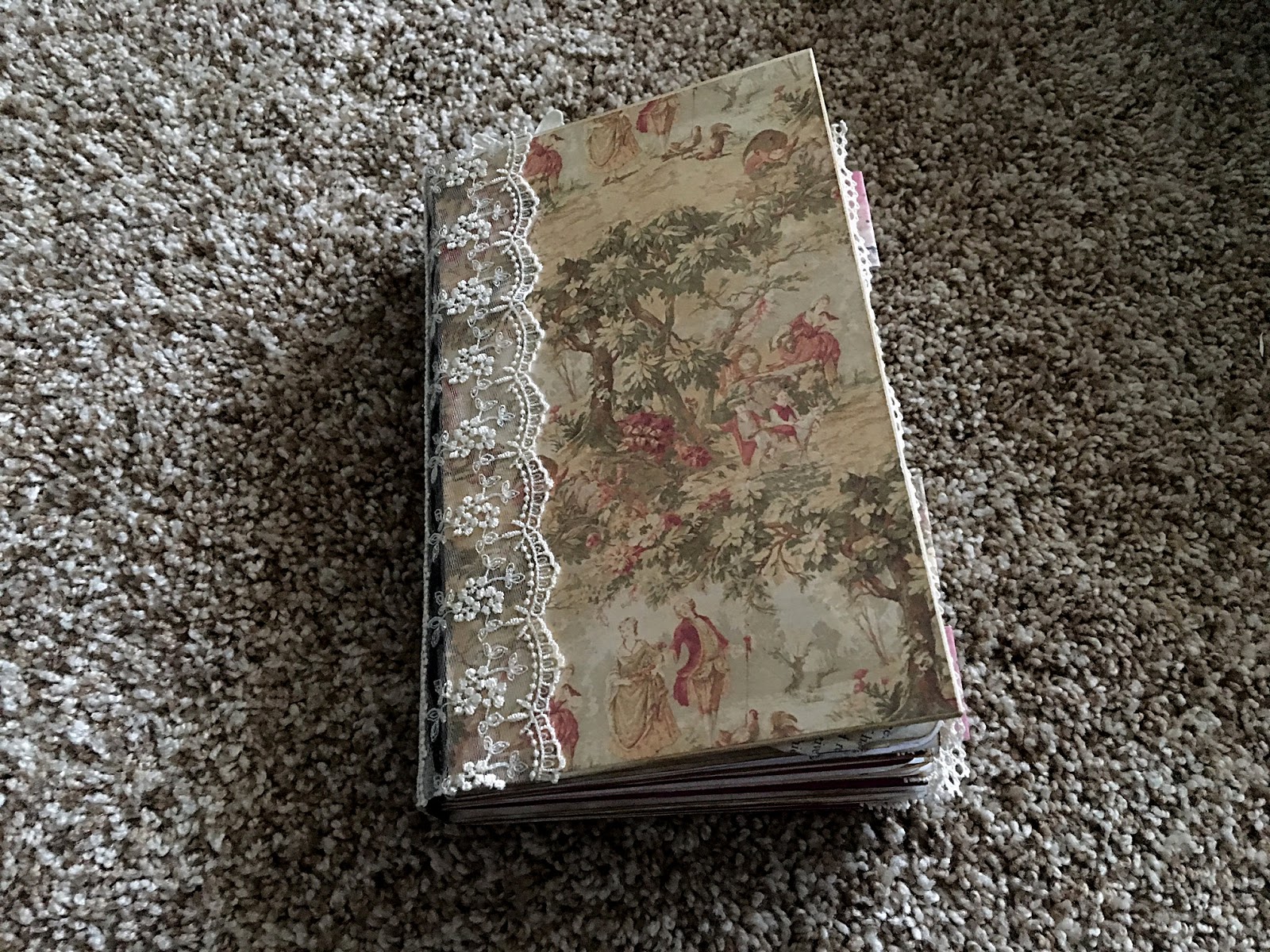 Create with TLC: New Vintage Hardcover Journal in Store....