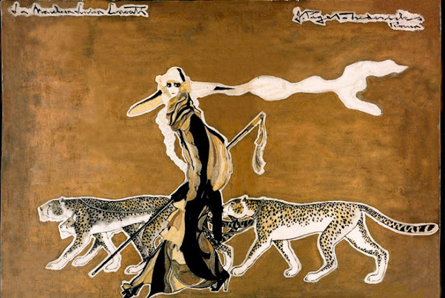 Red hair in Paintings: Strong women with red hair