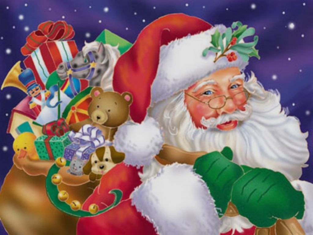 Free Wallpaper: Santa Claus Wallpaper - Santa Claus Belletrist And ...