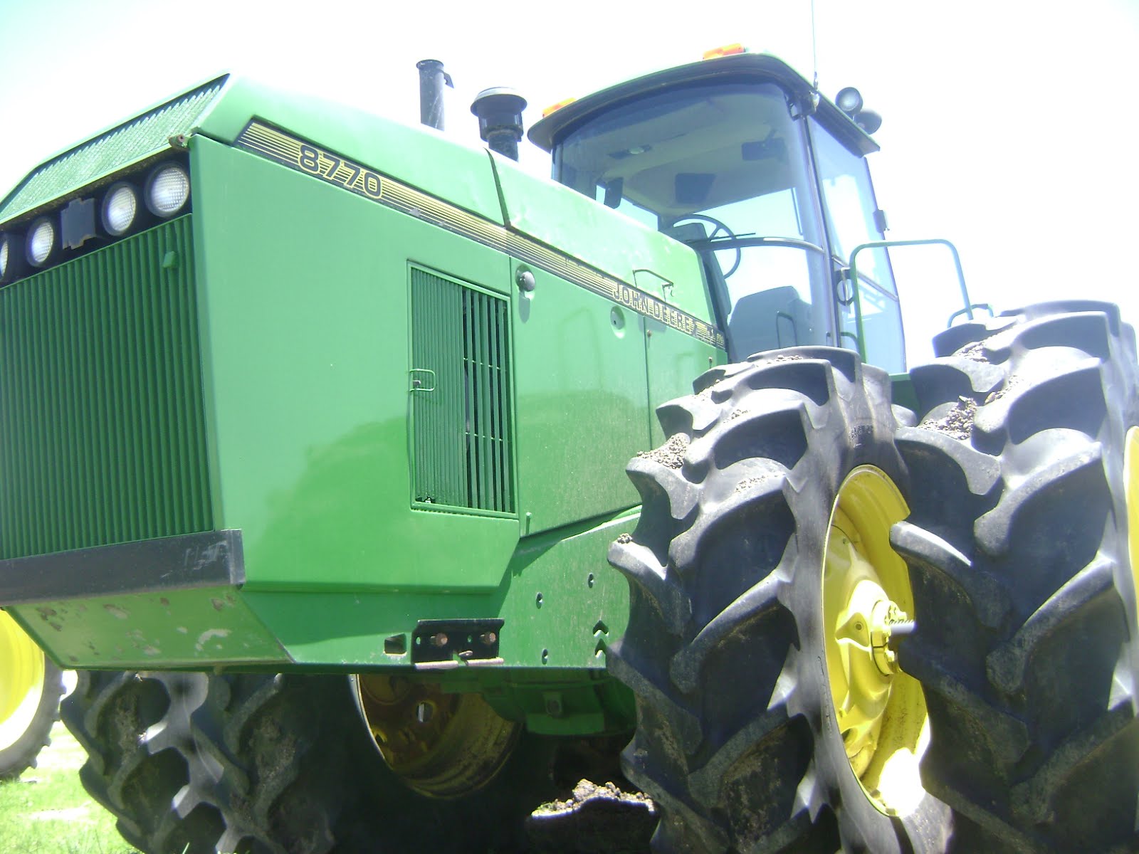MAQUINARIA AGRICOLA INDUSTRIAL: Tractor John Deere 8770 $40,000 Dlls ...