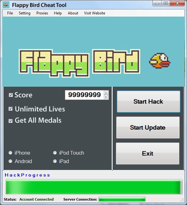 Flappy Bird Hack Tool (Android/iOS)