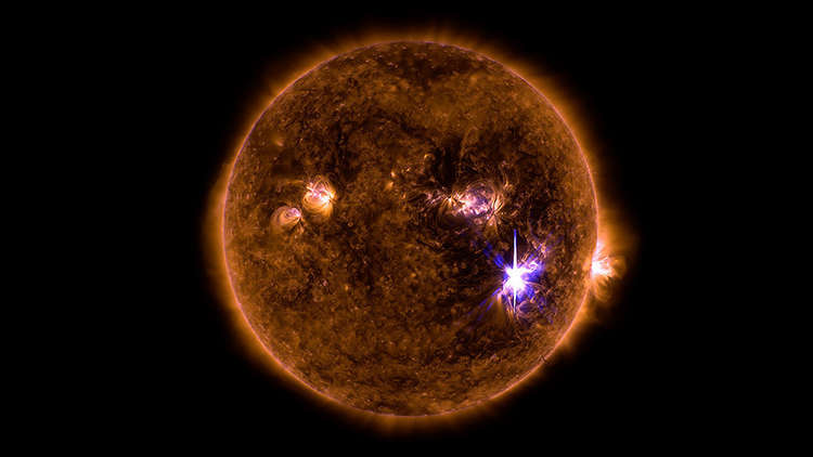 The sun is experiencing the strongest explosion since 2005