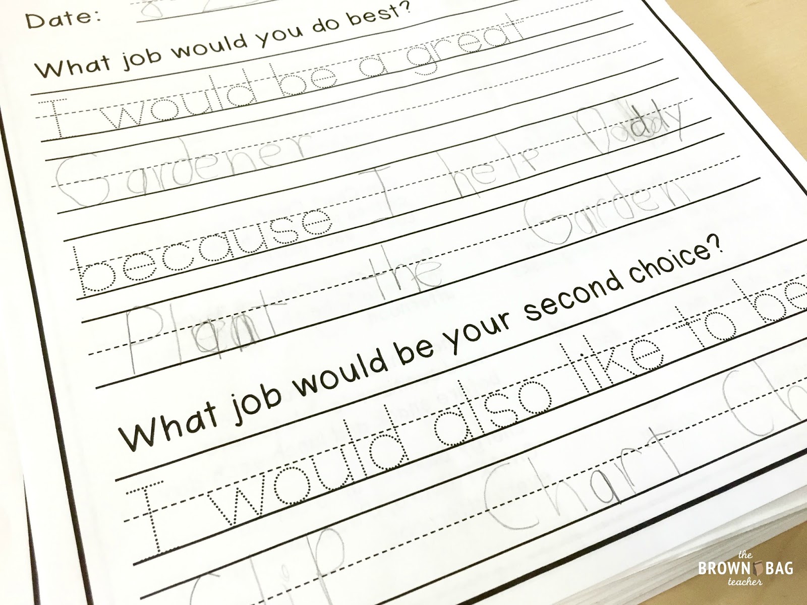 Classroom Jobs in 1st Grade - The Brown Bag Teacher