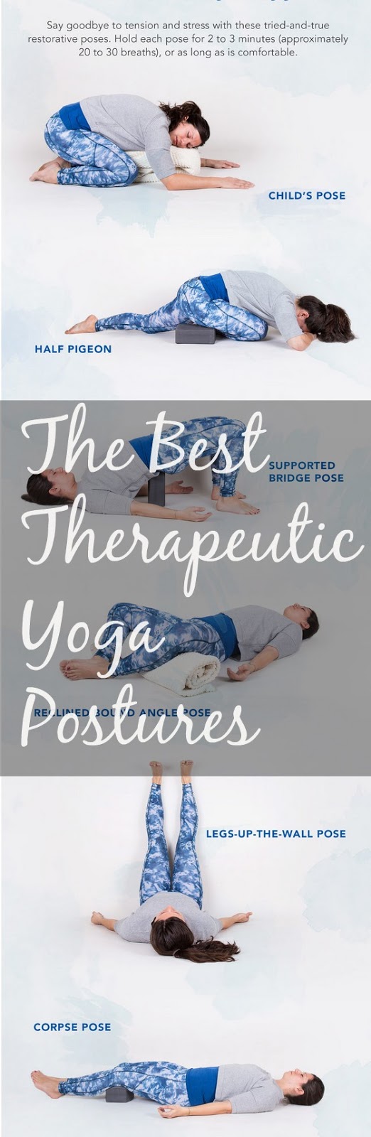 The Best Therapeutic Yoga Posture To Calm Anxiety | Design and Wellness