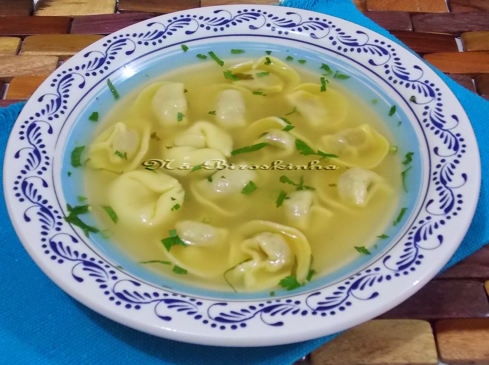 Capeletti in Brodo - Na Biroskinha