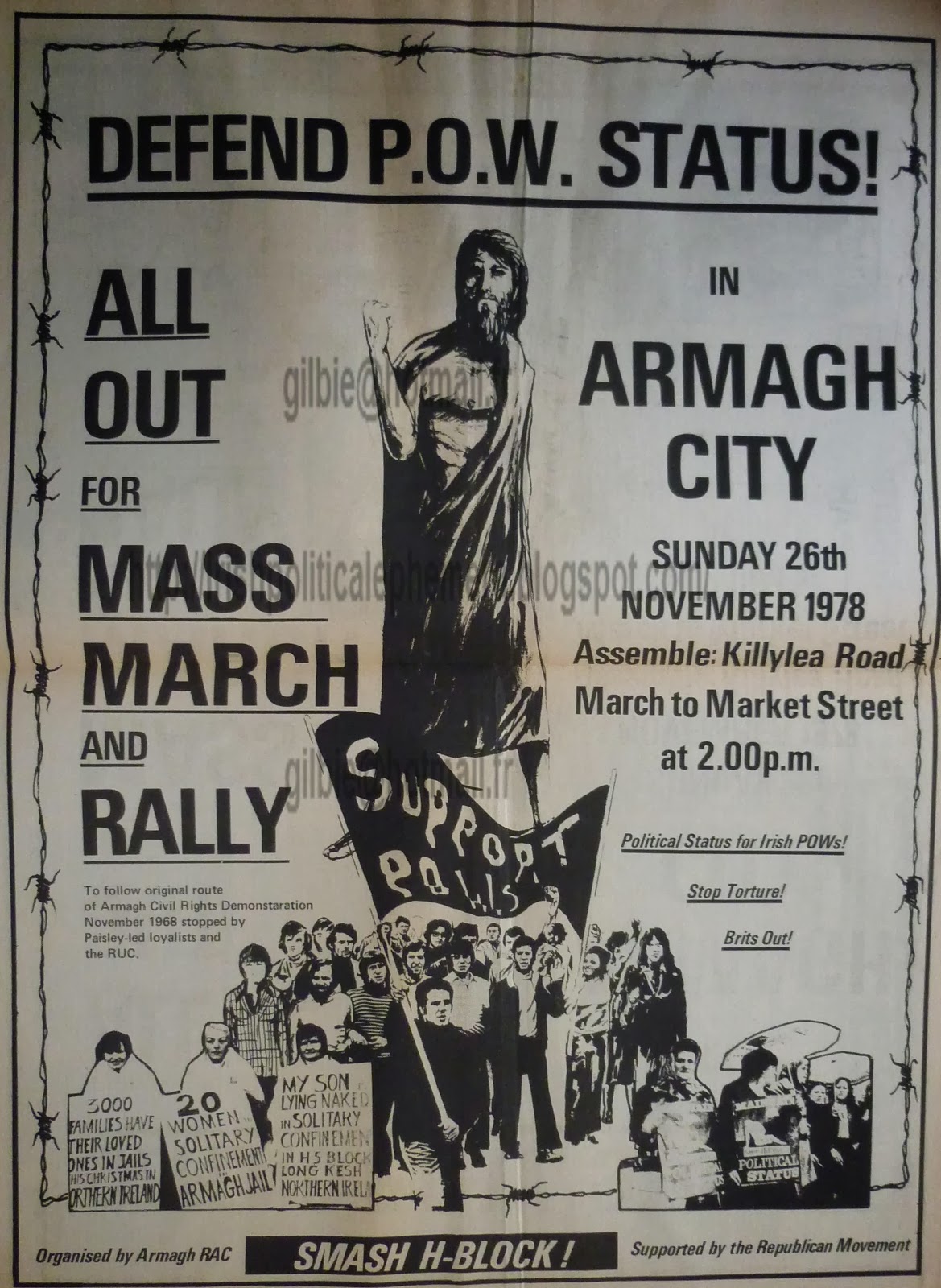 irish political ephemera: Posters