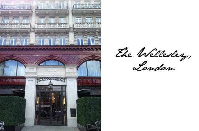 A World Away at The Wellesley Hotel in London - Emily Jane Johnston