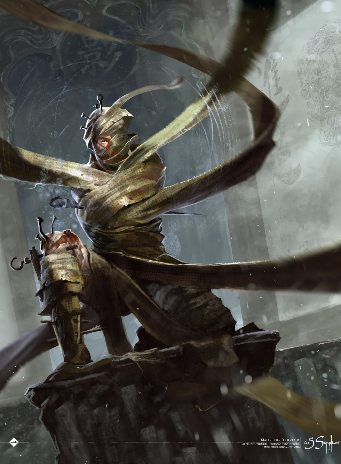 Loïc Muzy - artwork: couvertures et PNJ - L'Appel de Cthulhu 7éme ...