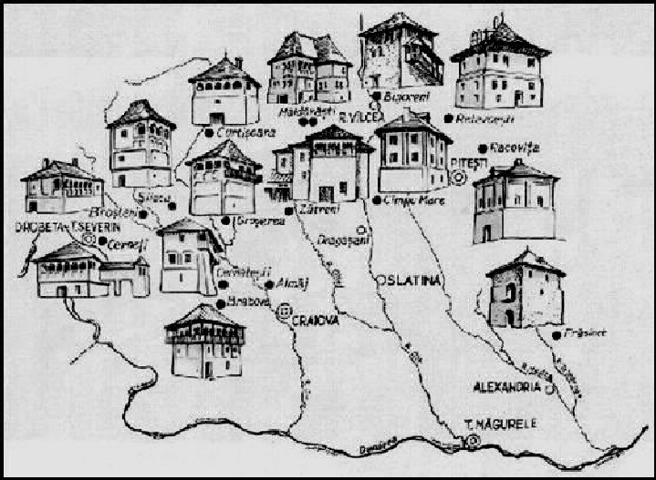 MONUMENTE ISTORICE DIN ROMANIA : Cule din Romania