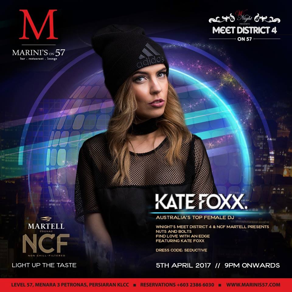 Australia's Top DJ, Kate Foxx performing at Marini's on 57 tonight ...