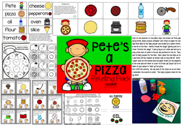 Preschool Wonders: Pizza, Pizza! Pizza Theme Activities!