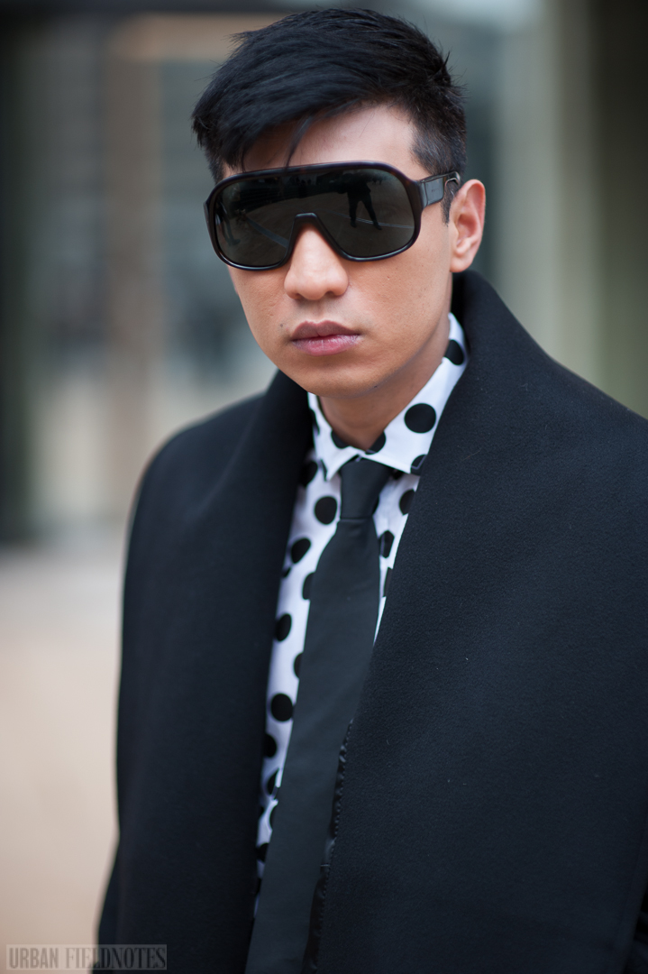 Urban Fieldnotes: NYFW, Outside Badgley Mischka: Bryanboy