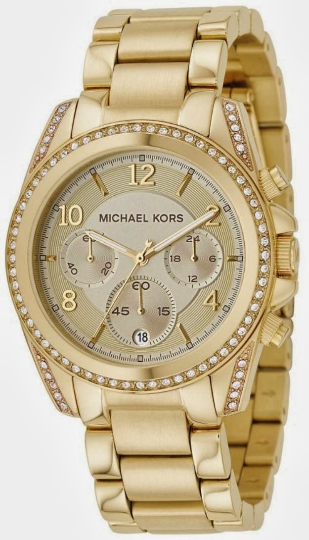 LilacFashion: Michael Kors Watch MK5166 Blair Chronograph Gold Steel ...