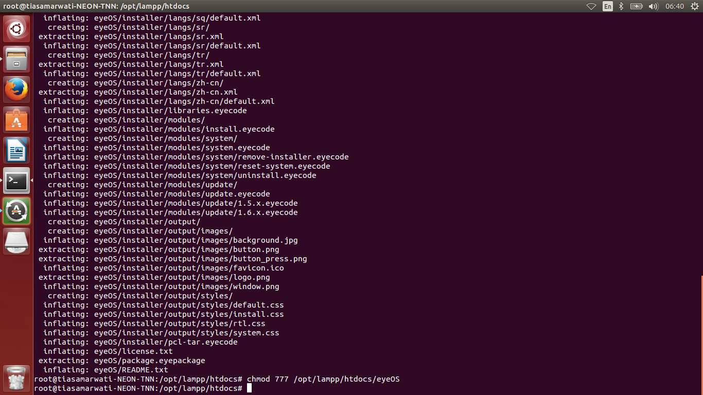 Instalasi EyeOS ~ Information Technology