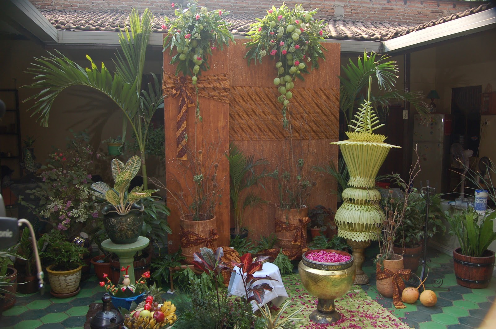 BUNGA DEKOR: DEKORASI SIRAMAN