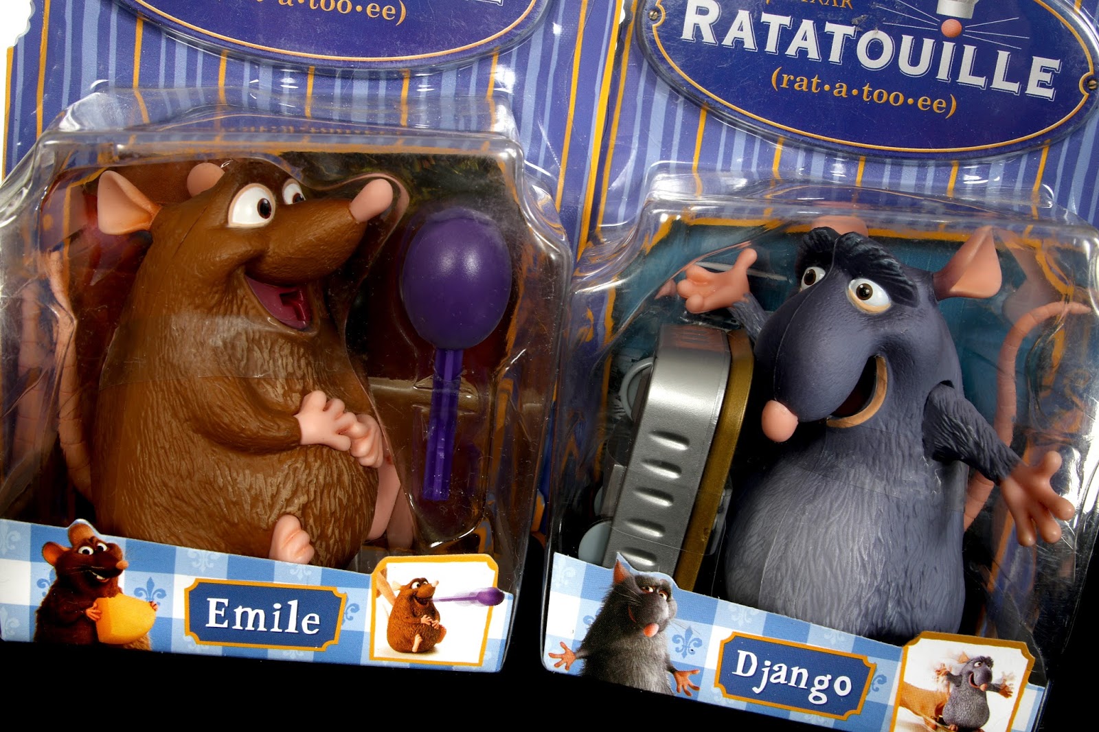 Dan the Pixar Fan: Ratatouille: Mattel Action Figure Collection (2007)