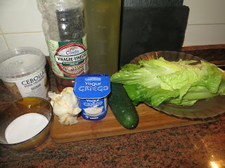 La cuchara en la maleta: GAZPACHO DE LECHUGA