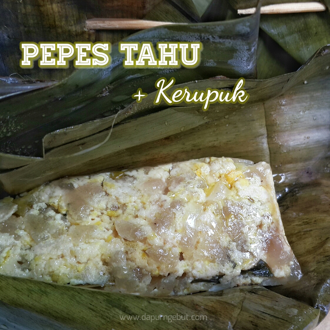 Bumbu Pepes Tahu P - Pepes Tahu Sedap Dan Lezat Asli Khas Sunda Resep ...
