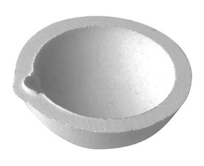 El Arte de la Orfebrería y Joyería : El cuidado de un crisol nuevo.