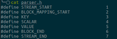 YAML syntax processing in C with libyaml and lemon parser generator (part 2)