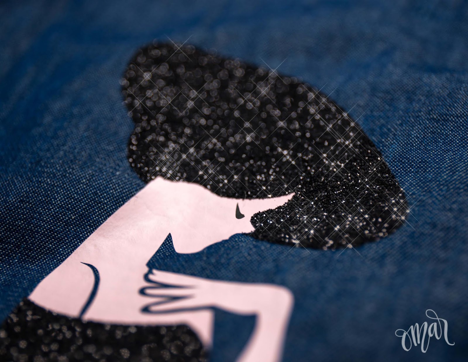 Awesome SVGs: Editorial Vinyl - Classy and Fabulous Layered Glitter HTV