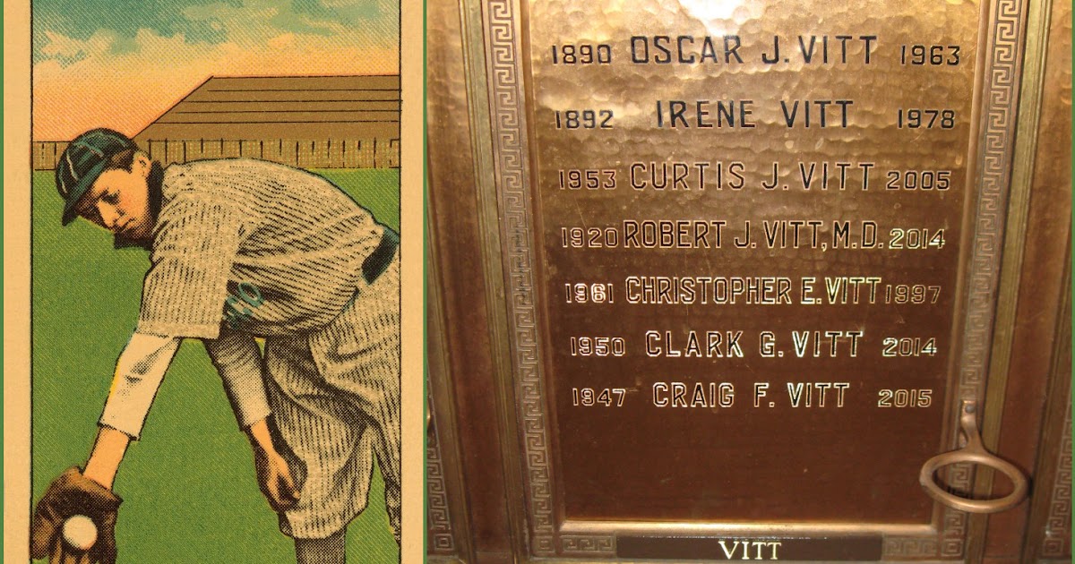 Lives of the Dead: Mountain View Cemetery in Oakland: Ossie Vitt (1890 ...