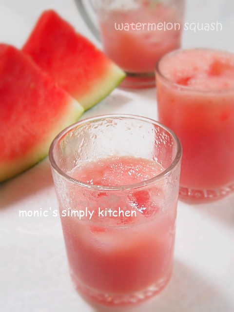 Resep Watermelon (Semangka) Squash - Monic's Simply Kitchen