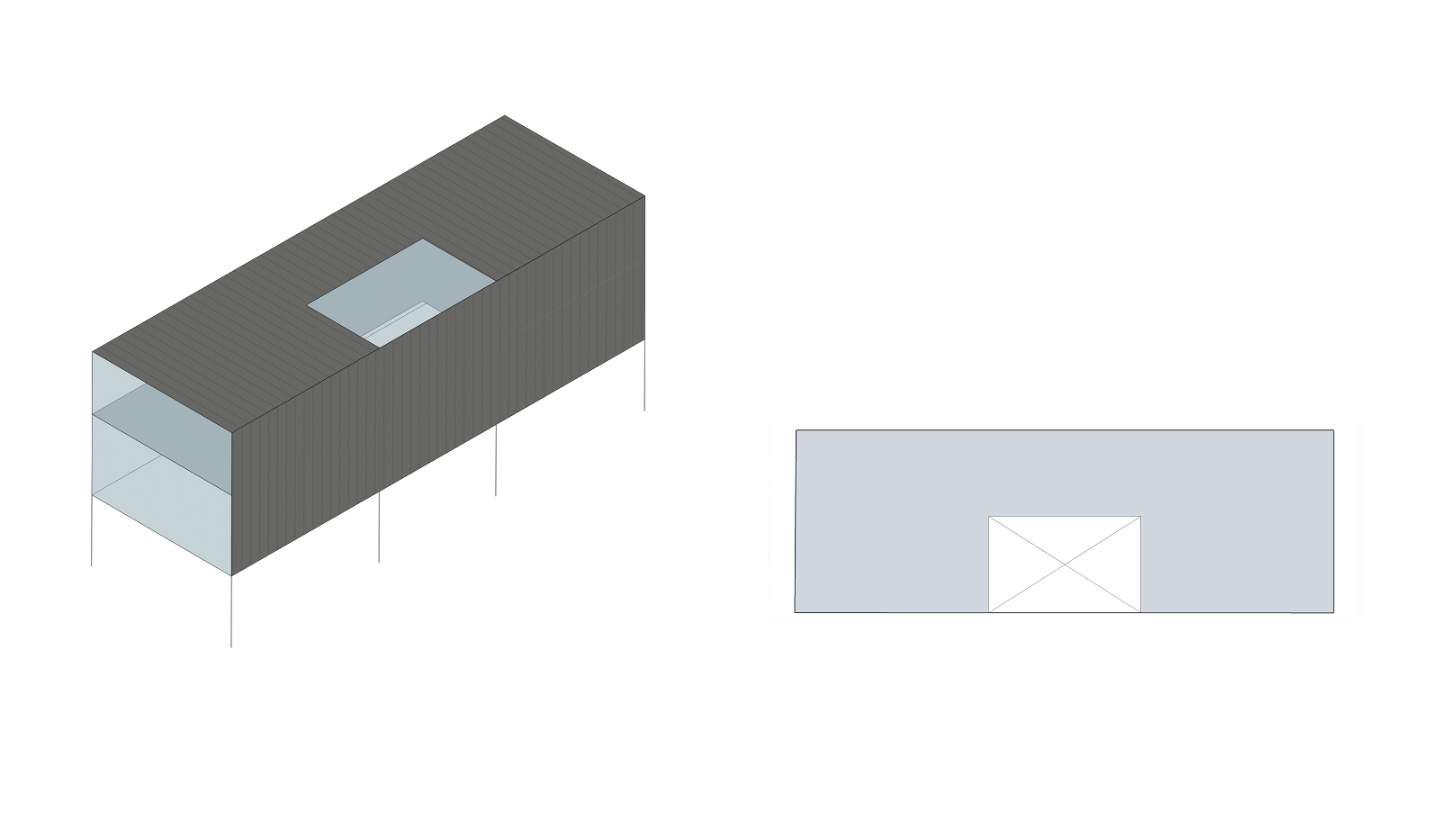 Wolf Residence: Morphology: Parti