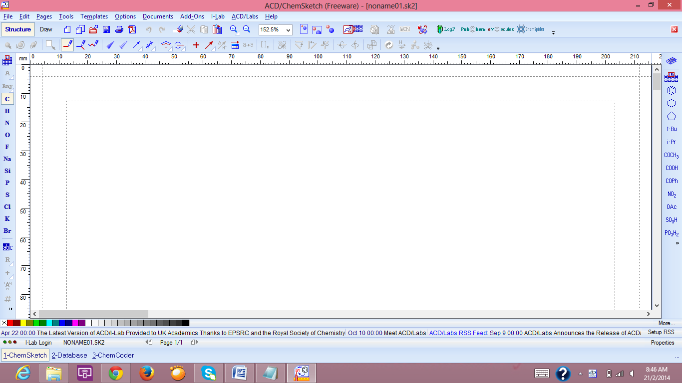 Its About Computer In Science: ChemSketch