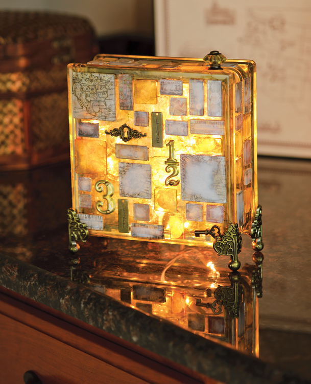 Ben Franklin Crafts and Frame Shop: Inspiration: Glass Blocks