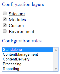 Sitecore 9 Admin Tool to View Config Layers & Config Roles | My Sitecore Footsteps