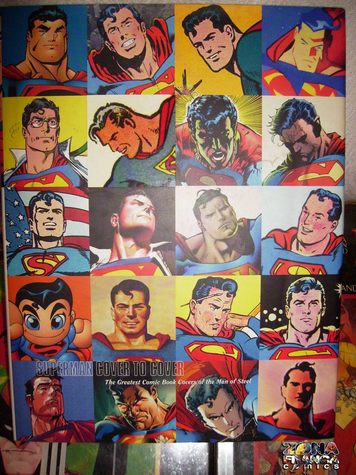 ZONA FRANCA COMICS: SUPERMAN COVER TO COVER - CAPA DURA -DC COMICS
